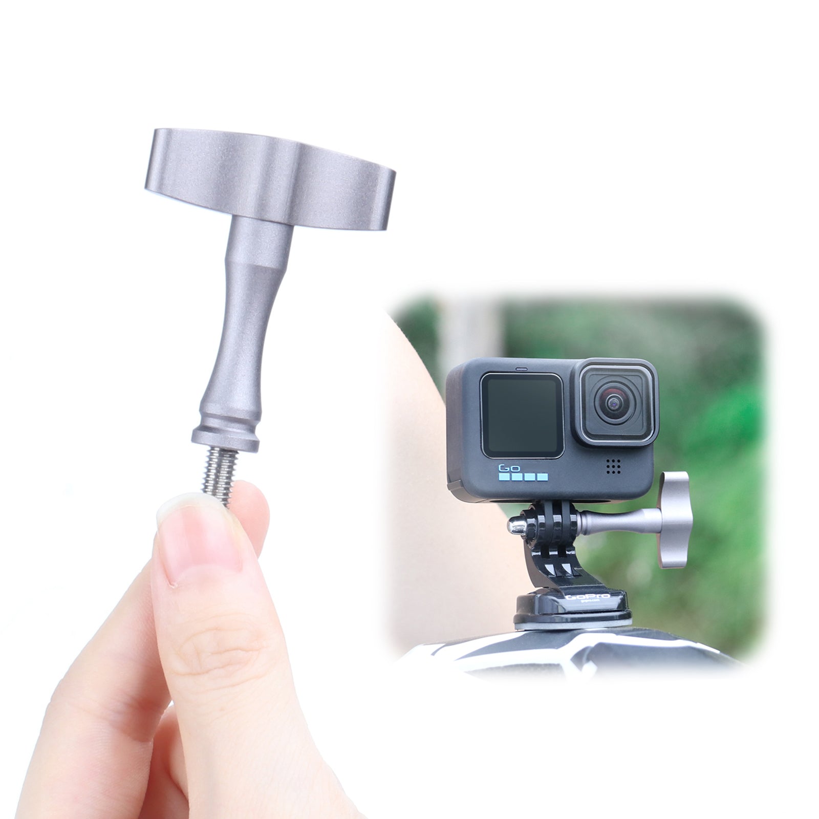 [2 Pack] SEASKY Tool-Free High torque Thumb Screws for Action Camera ...